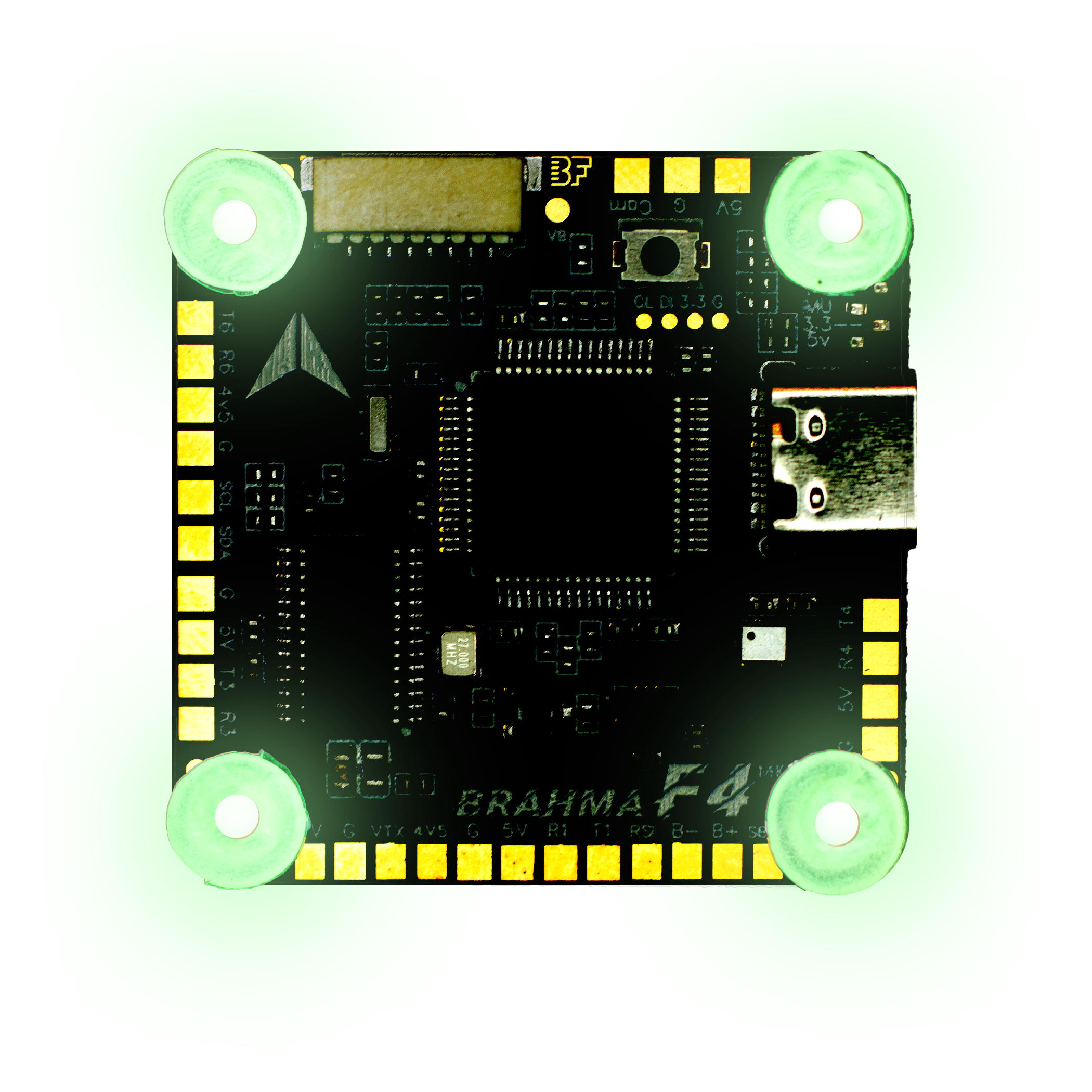 Darkmatter® BRAHMA F4 - STM32F405 Flight Controller - Made In India