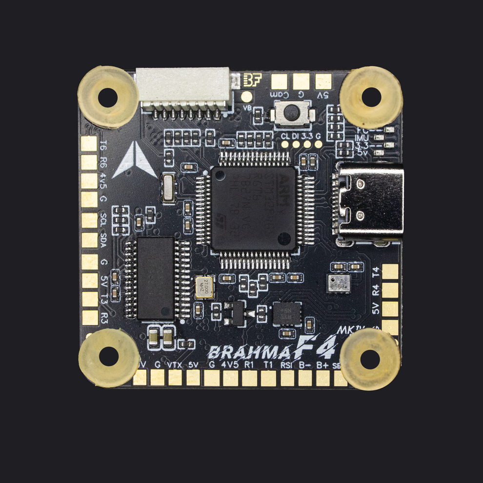 Darkmatter® BRAHMA F4 - STM32F405 Flight Controller - Made In India
